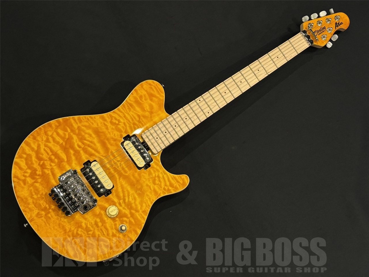 Sterling by MUSIC MAN AX40 / Transparent Gold（新品/送料無料）【楽器検索デジマート】