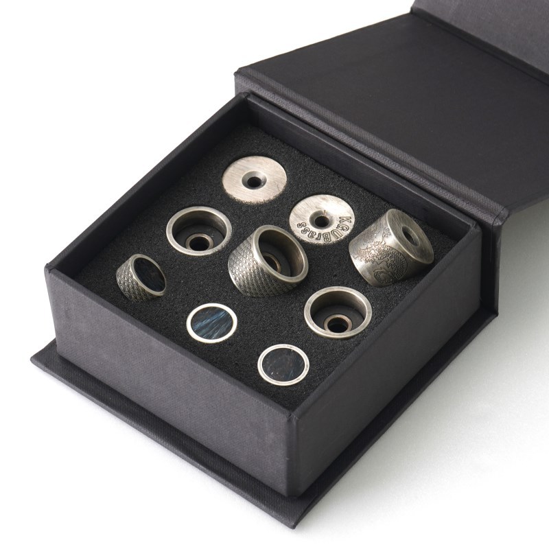 KGU brass ケージーユー ブラス / トリムキット ARTISTIC Series Dragon Silver Brushed ...