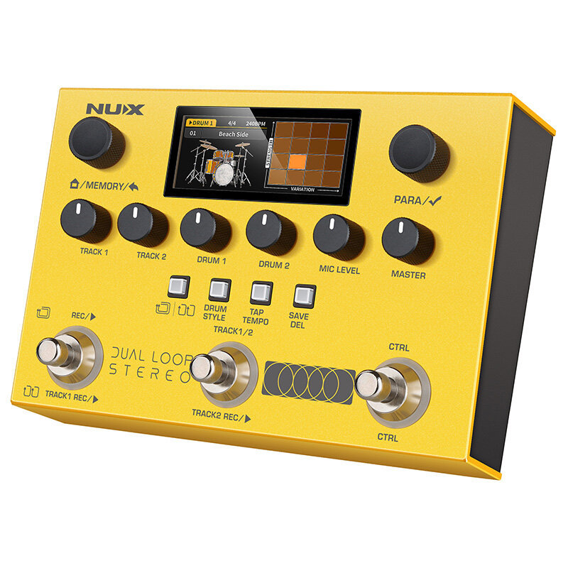 nu-x Dual Loop Stereo NU-X Dual Loop Stereo Pedal デュアルトラック・ループペダル ニュー ...