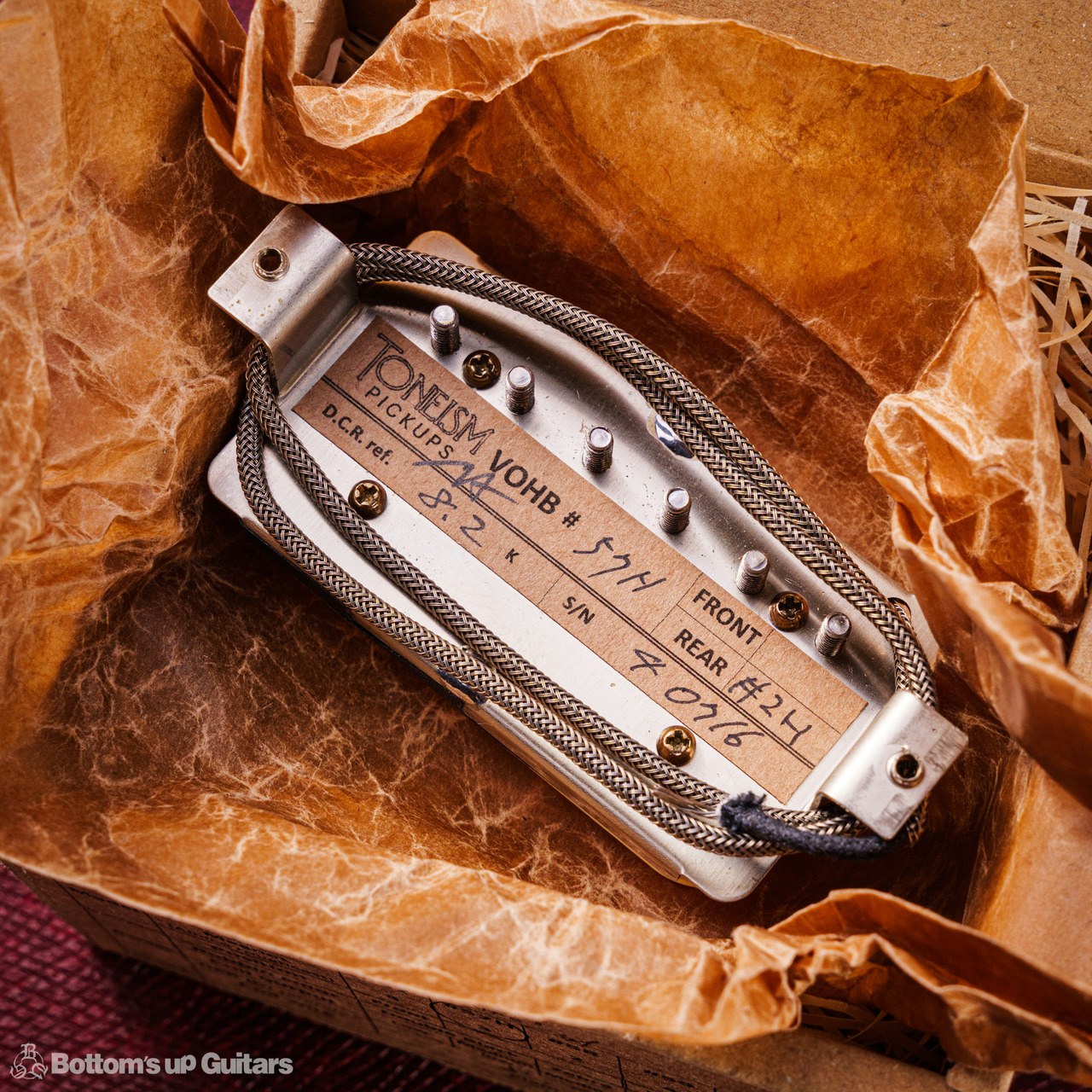 Toneism Pickups VOHB#57H SET (ダブルクリーム)【フロント & リアセット】（新品/送料無料）【楽器検索デジマート】