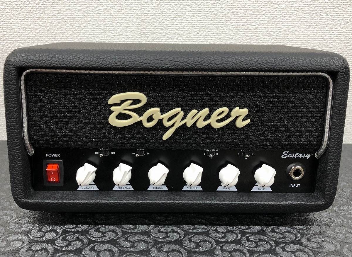 Bogner Ecstasy Mini Head Custom Color Black Tolex / Black Grill ...