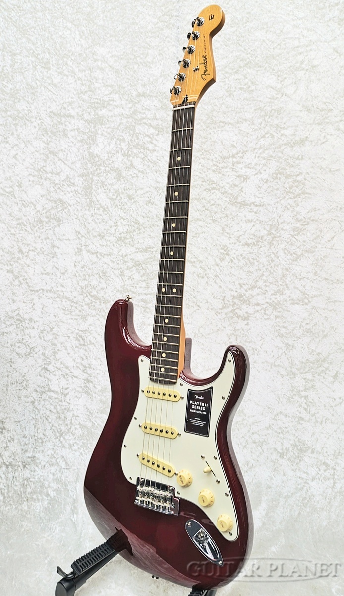 Fender Player II Stratocaster Rosewood-Transparent Cherry Burst ...