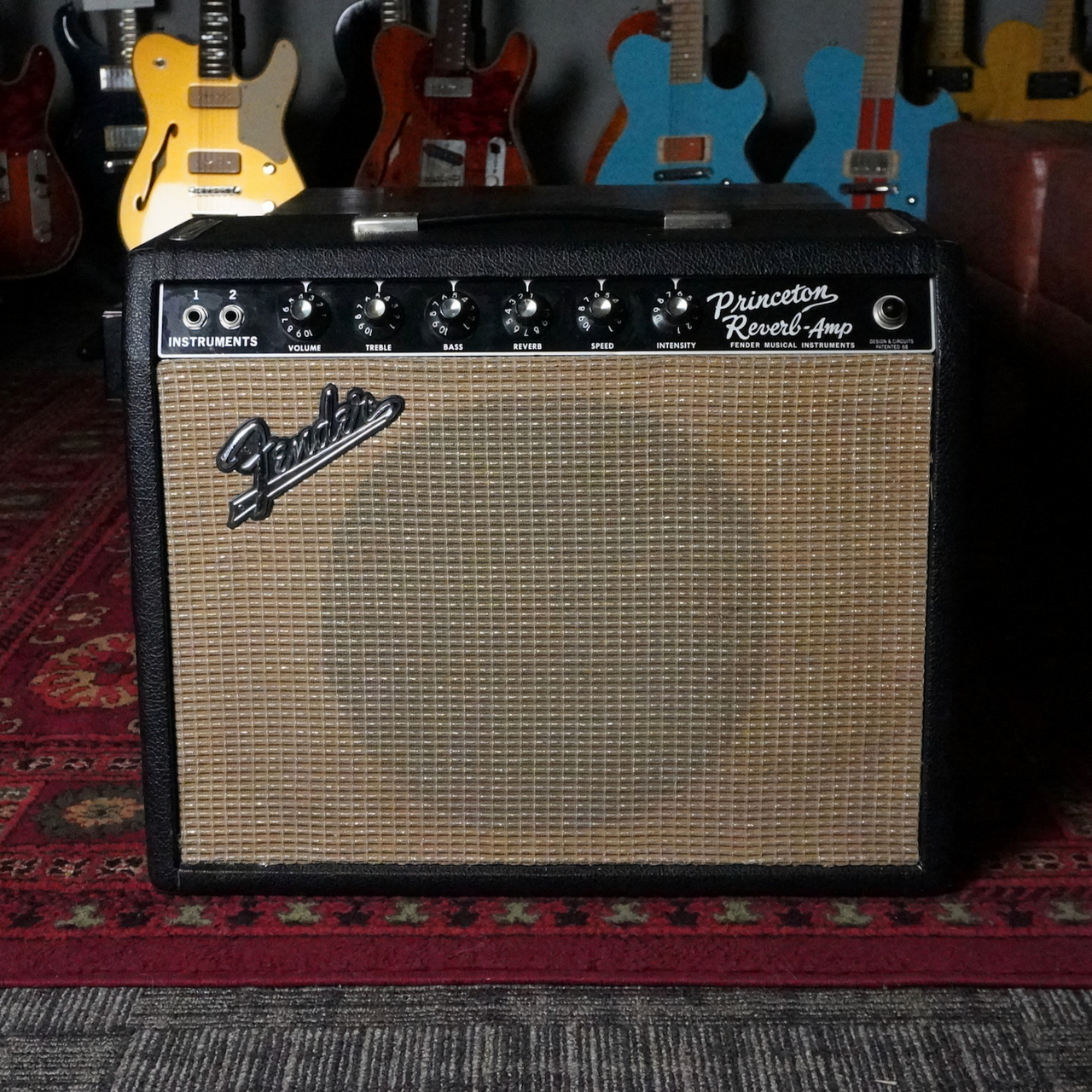 Fender 1966 Princeton Reverb "Black Face / AA764" w/ Jupitar 12LC（ビンテージ ...