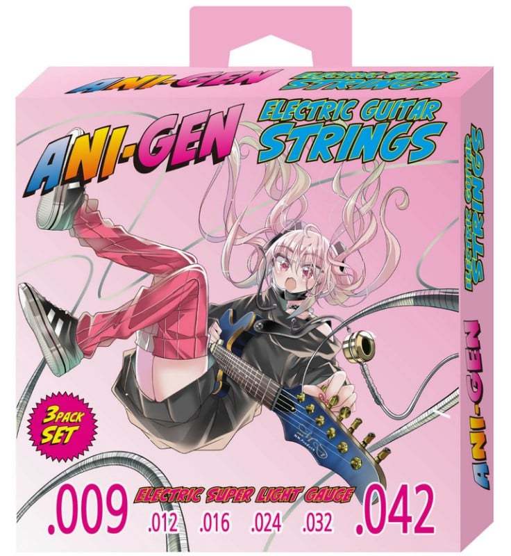 KIKUTANI MUSIC ANI-SE09 3SETパック エレキギター弦【池袋店】（新品）【楽器検索デジマート】