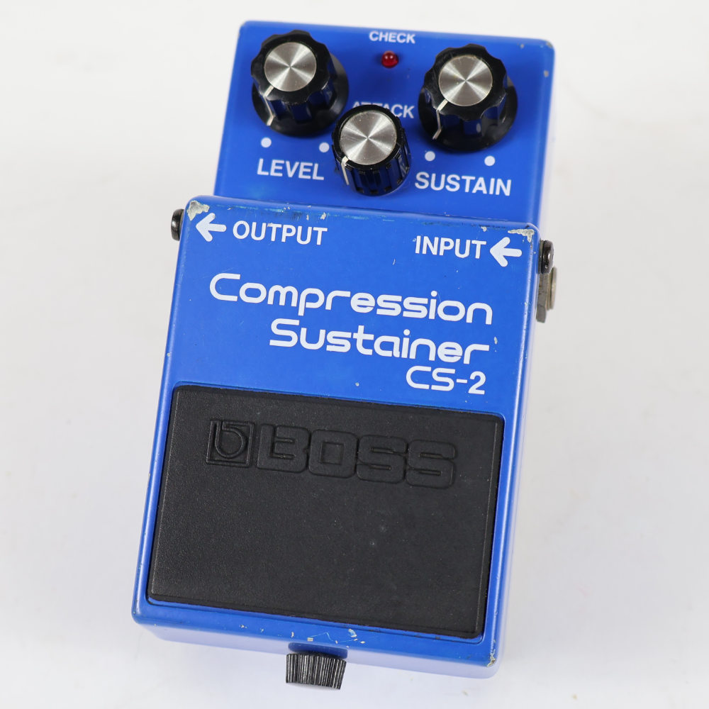 BOSS 【中古】 コンプレッサー BOSS CS-2 Made in Japan Compression Sustainer ギター ...