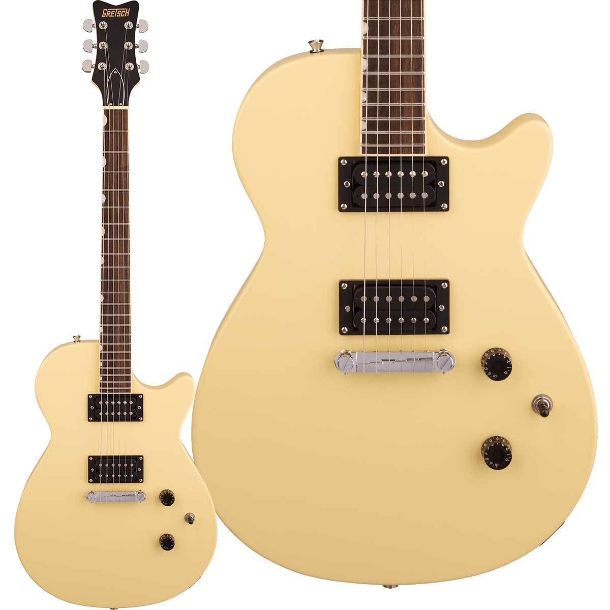 Gretsch Streamliner Jet Club Aged White エレキギター（新品/送料無料）【楽器検索デジマート】