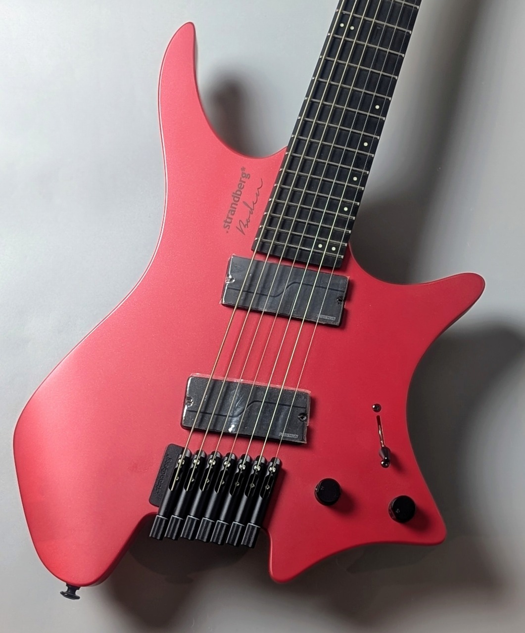 strandberg Boden Metal NX 7 Blood Red 【2.50kg】（B級特価）【楽器検索デジマート】