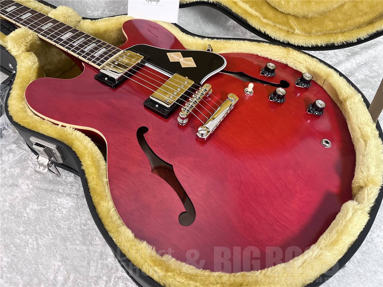 Epiphone Inspired by Gibson Custom 1962 ES-335 Reissue Sixties Cherry ...