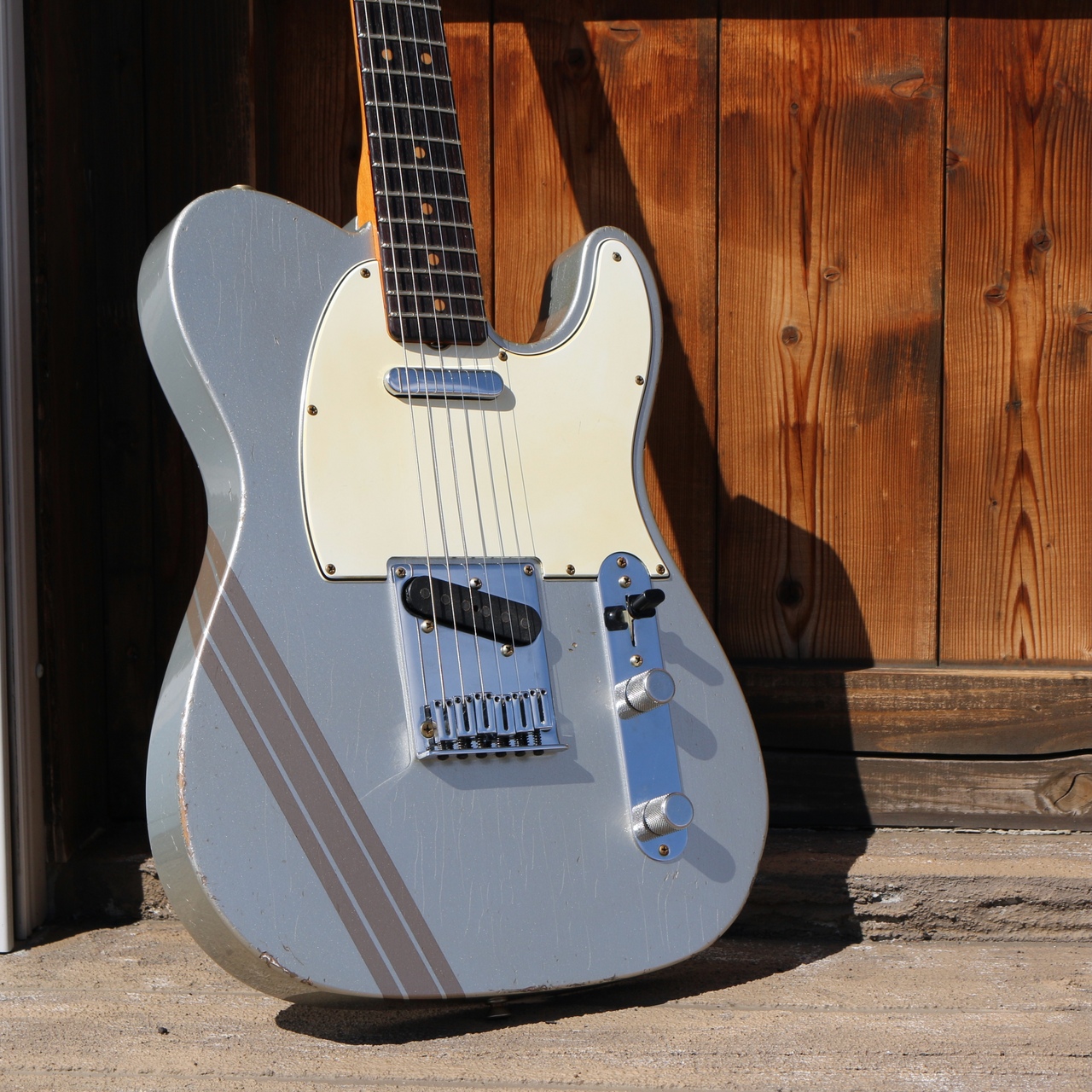 Fender Custom Shop 1963 Telecaster Journeyman Relic Inca Silver ...