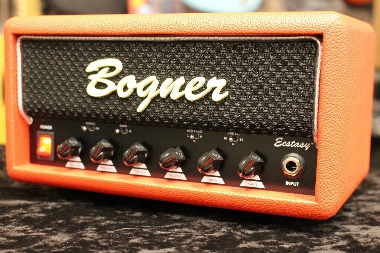 Bogner 【箱ヨレ特価】 Ecstasy Mini Head Custom Color Red Tolex / Black Grill ...