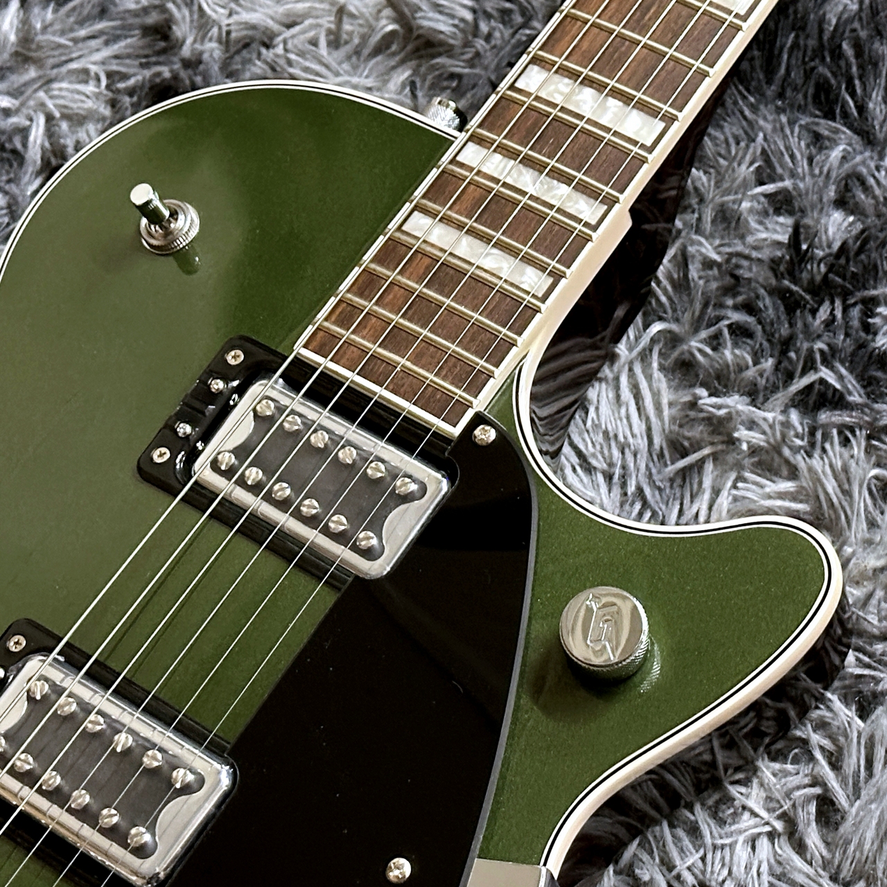 Gretsch G5220 Electromatic Jet BT Single-Cut with V-Stoptail Olive ...