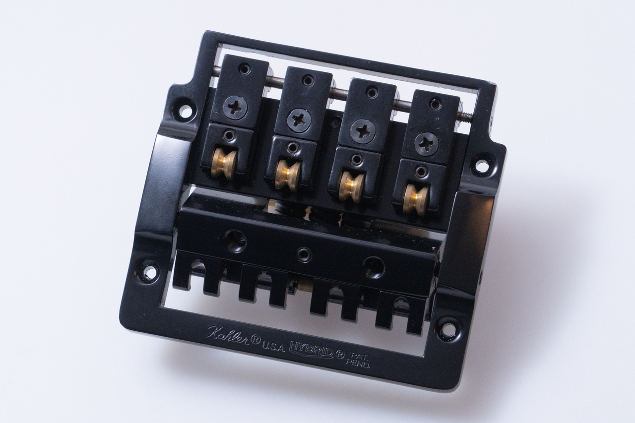KAHLER Tremolo Bridge for Bass 7410-KX BK【GIB横浜】（新品特価/送料無料）【楽器検索デジマート】