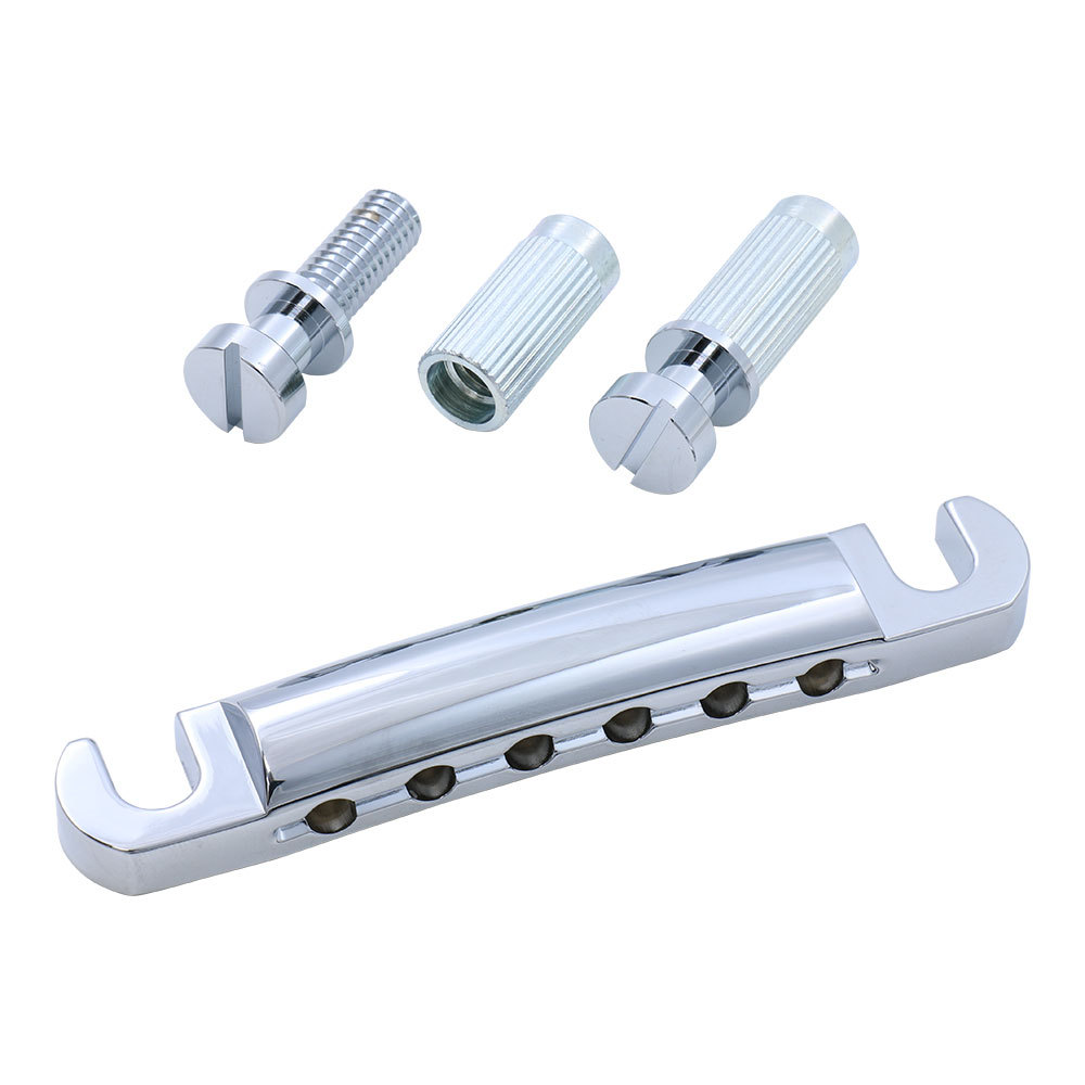 SCUD LPT-1C クローム ストップ テールピース（新品/送料無料）【楽器検索デジマート】