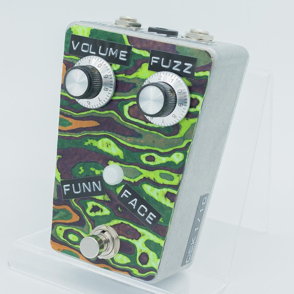 Shin's Music FUNN FACE Silicon FUZZ NEON GREEN（新品/送料無料）【楽器検索デジマート】