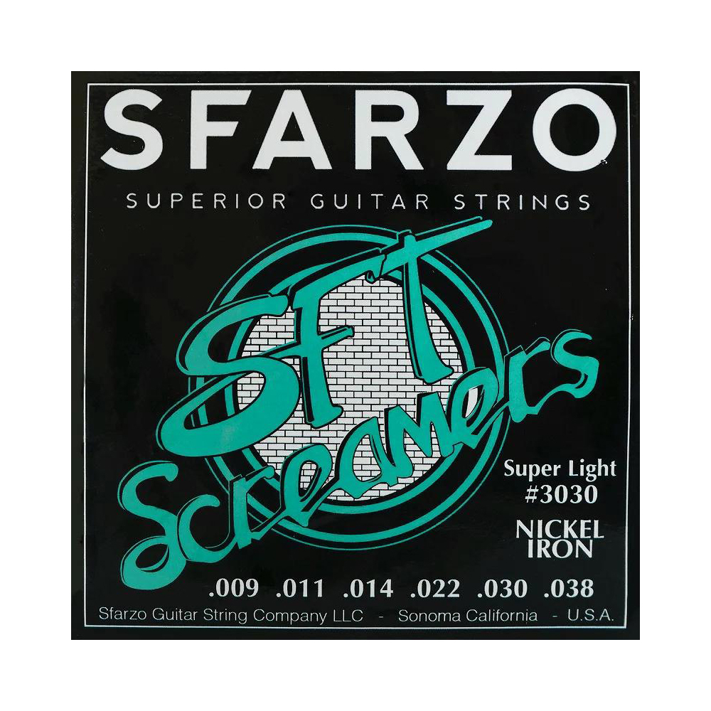 Sfarzo SFT Screamers 3030SF .009-.038 エレキギター弦（新品）【楽器検索デジマート】