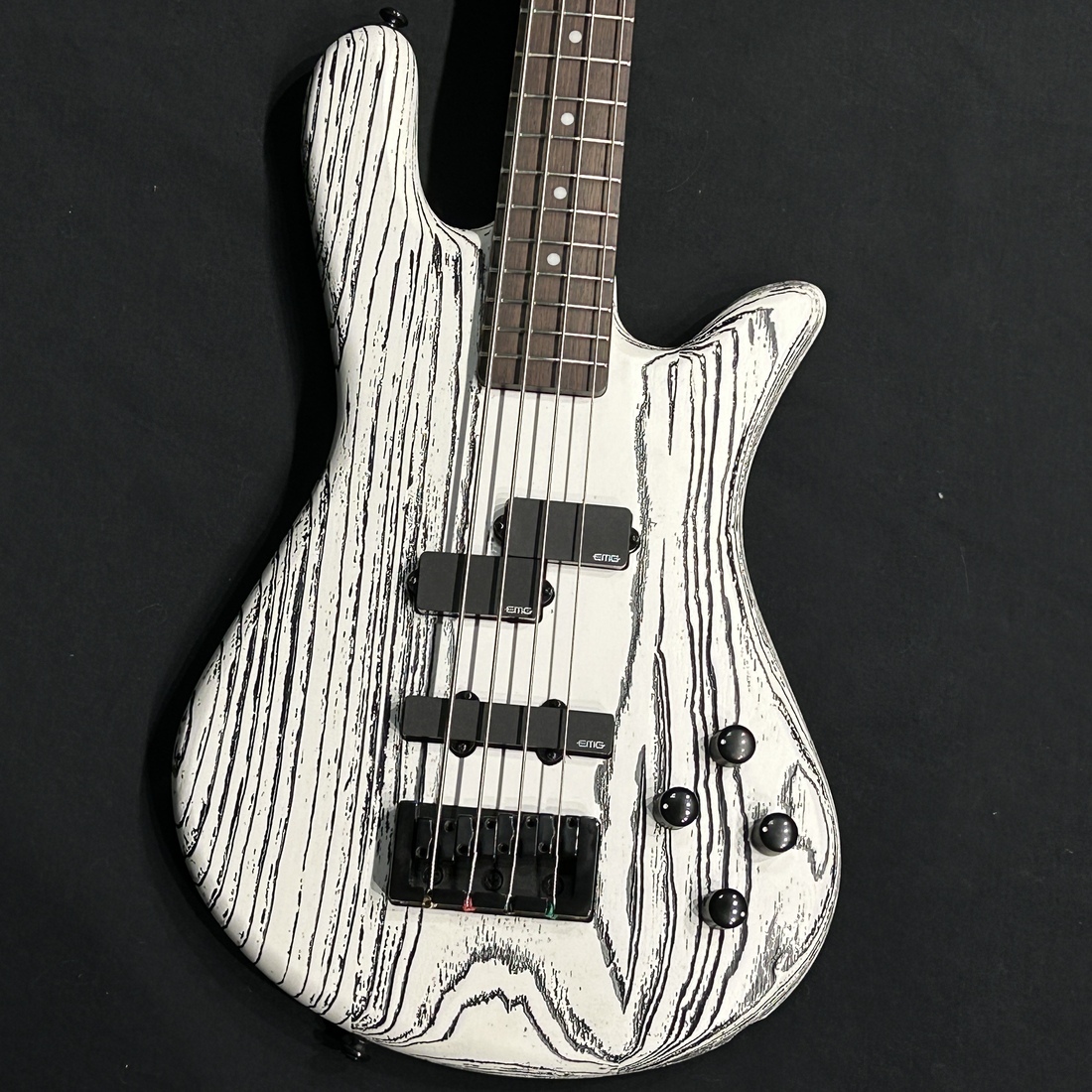 Spector NS PULSE 4 Satin EX LTD White Black Fill（新品特価）【楽器検索デジマート】