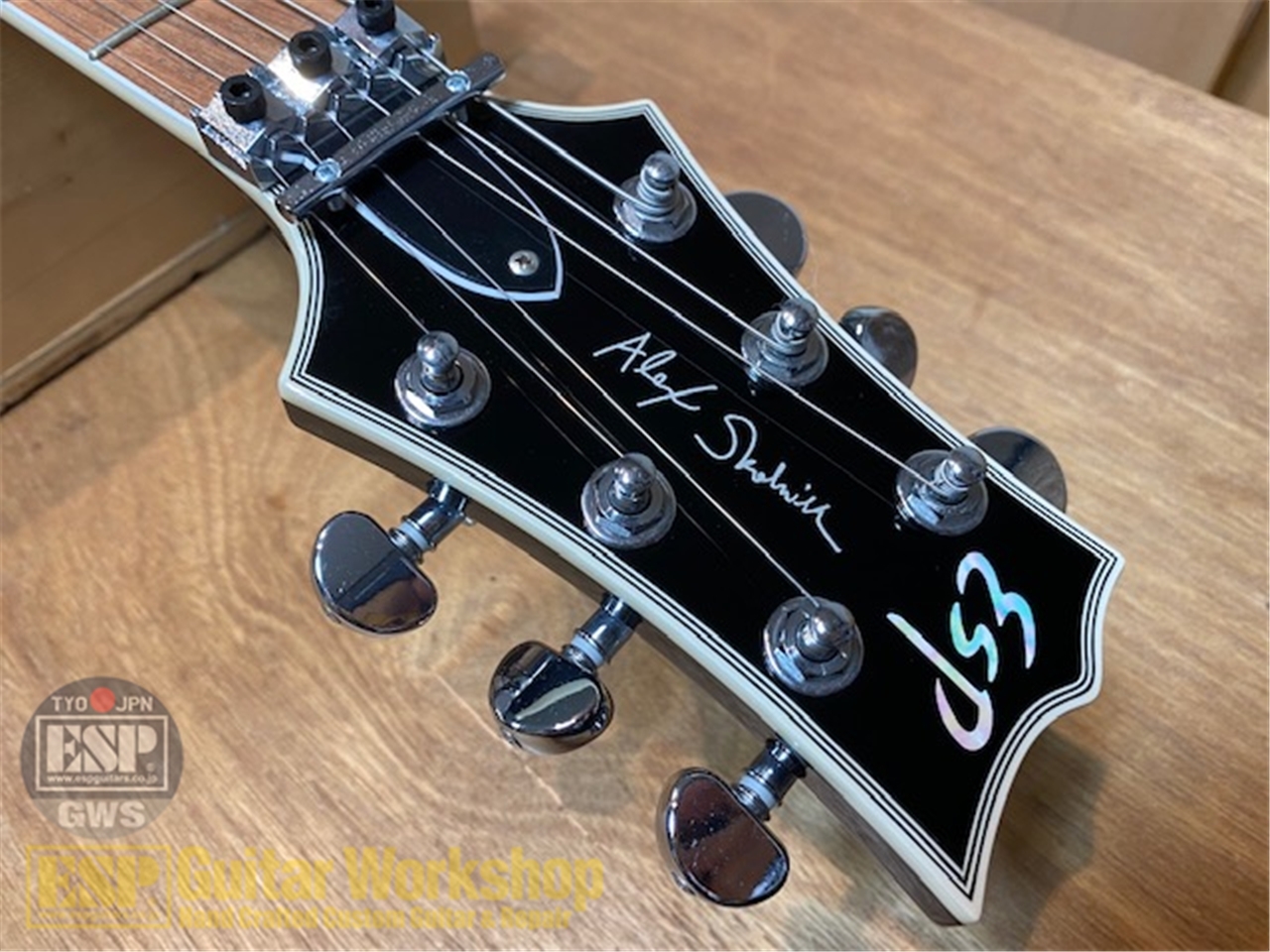 ESP ALEX SKOLNICK FR (Black Aqua Sunburst) ~Alex Skolnick Signature ...