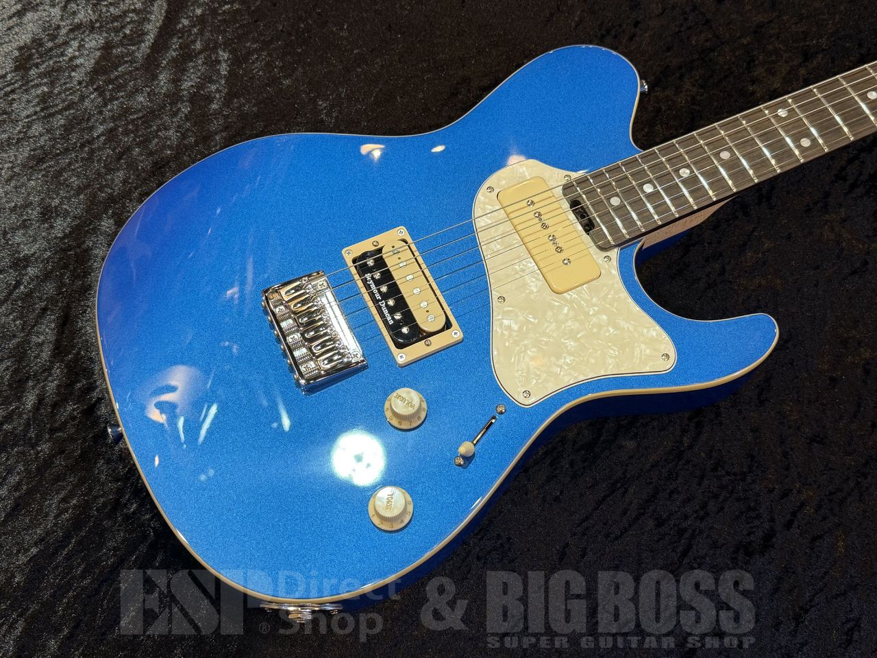 EDWARDS E-THROBBER-CTM【Splash Blue Metallic】（新品/送料無料）【楽器検索デジマート】
