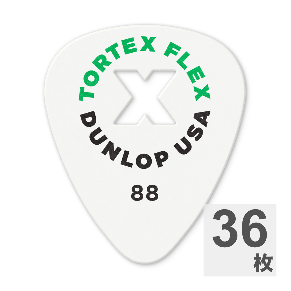 Jim Dunlop ジムダンロップ 428XB.88 TORTEX FLEX X PICK 0.88mm ギターピック×36枚（新品/送料 ...