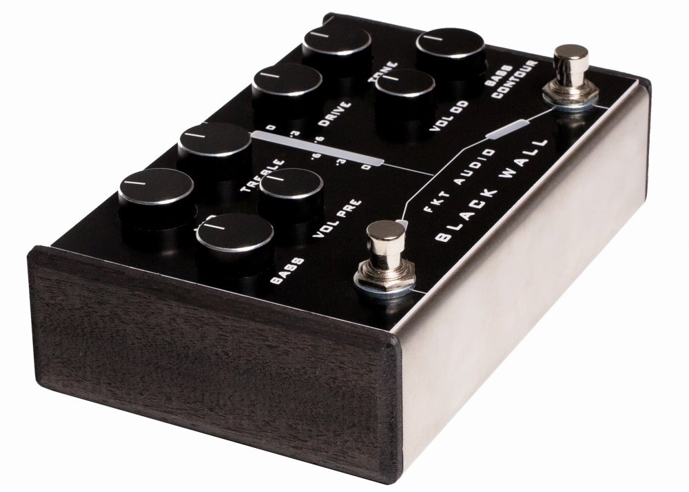 FKT AUDIO Black Wall Bass Overdrive - Preamp - 3 Band EQ ベース用エフェクター 【国内 ...
