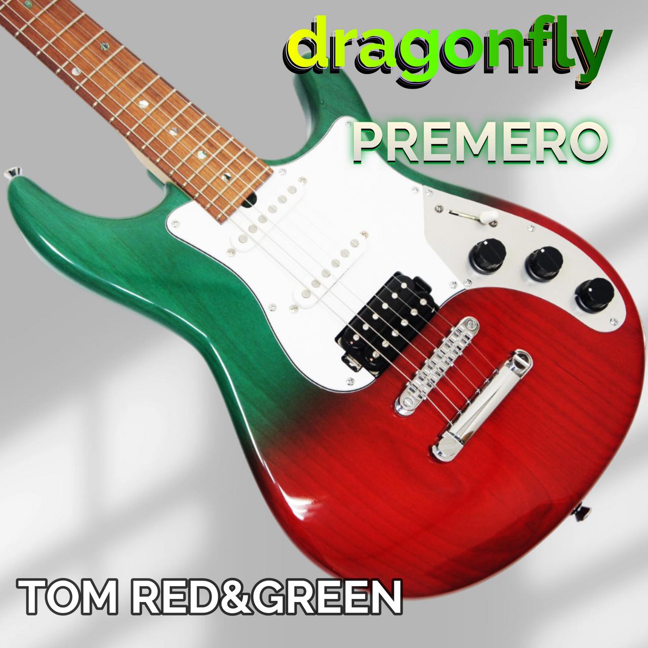 dragonfly PREMERO TOM RED&GREEN（新品/送料無料）【楽器検索デジマート】