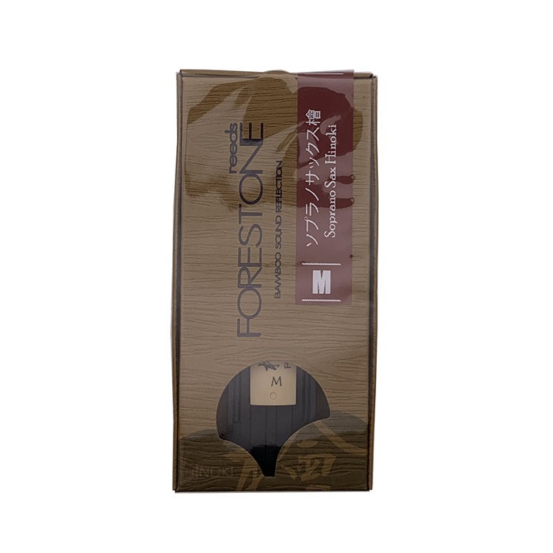 FORESTONE 《硬さ：M(ミディアム)》ソプラノサックス用リード フォレストーン 檜(ヒノキ/HINOKI)（新品）【楽器検索デジマート】