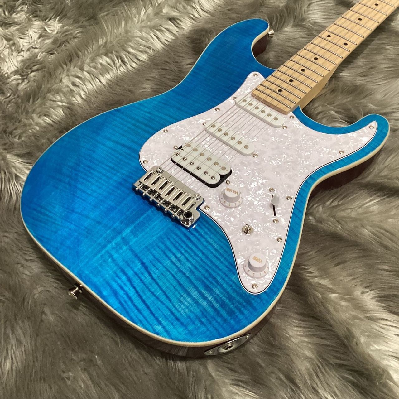 Sfida Sfida SST-650 Blue (ブルー) エレキギター フレイムメイプルトップスフィーダ（新品特価/送料無料）【楽器検索 ...