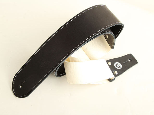 TENDER STRAP L-Slide Strap【ONE STAR】BK/WH（新品）【楽器検索デジマート】
