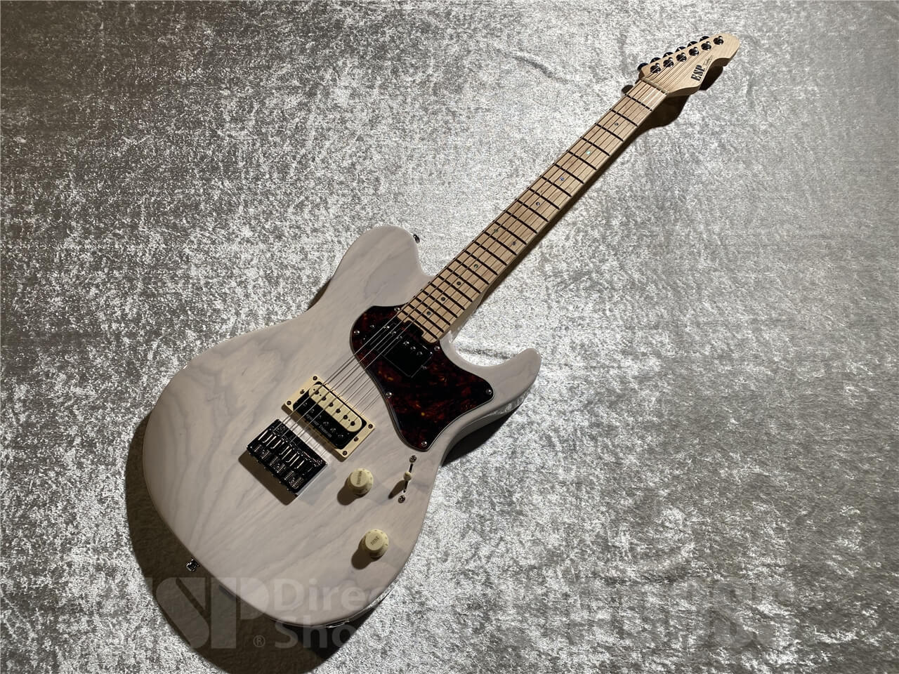 ESP TB SOLID-AS (See Thru White)（新品/送料無料）【楽器検索デジマート】