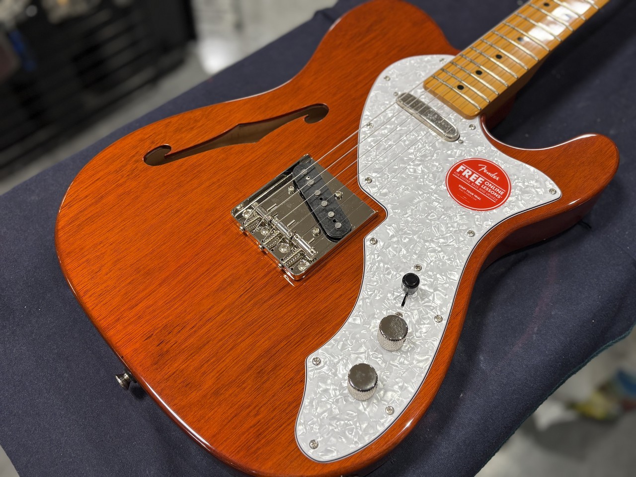 Squier by Fender Classic Vibe '60s Telecaster Thinline Natural【現物写真】【送料 ...