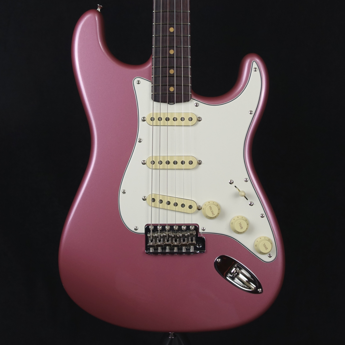 Fender Custom Shop 1961 Stratocaster NOS Reverse Headstock Burgundy ...