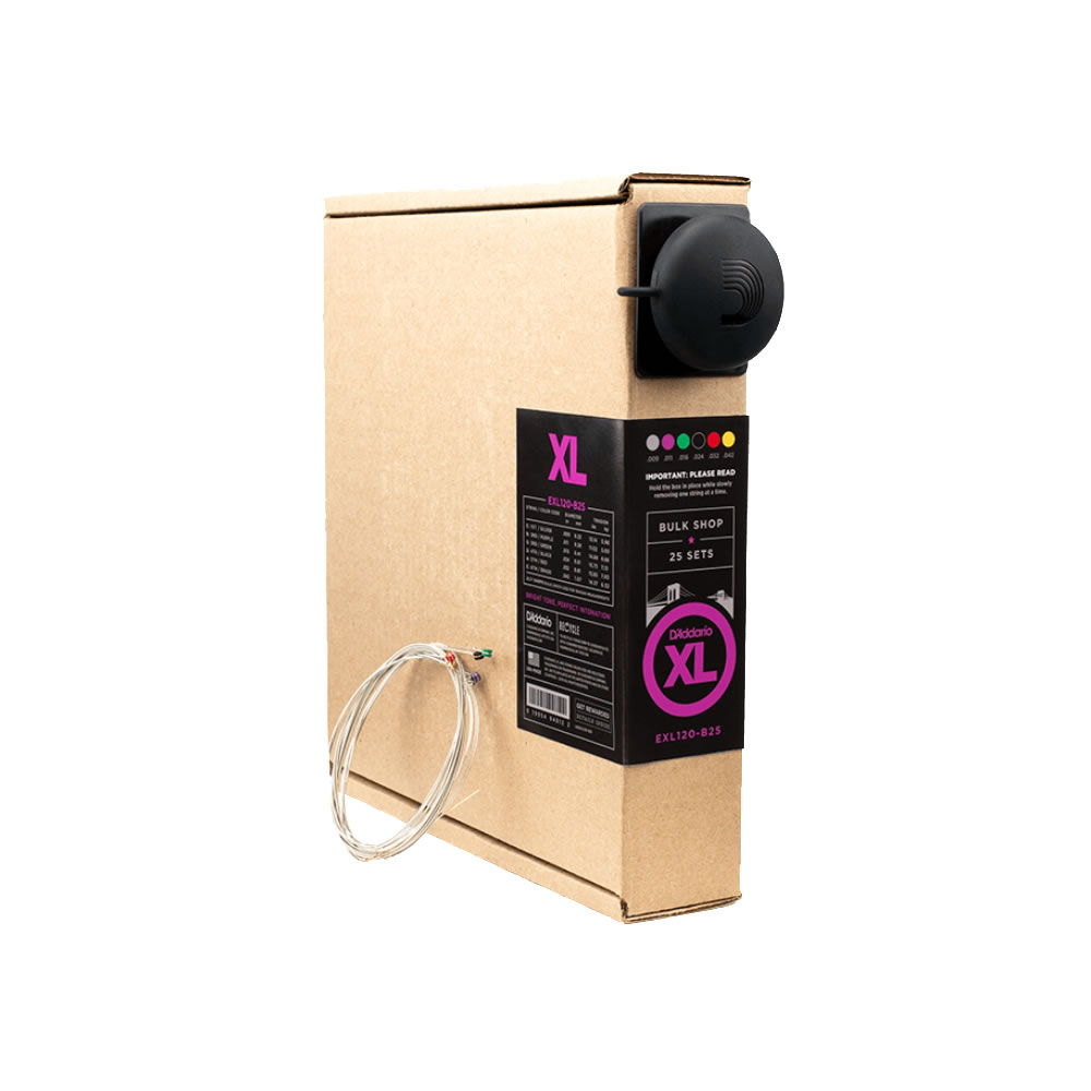 D'Addario ダダリオ EXL120-B25 Super Light 009-042 エレキギター弦 バルクパック 25セット入り（新品 ...