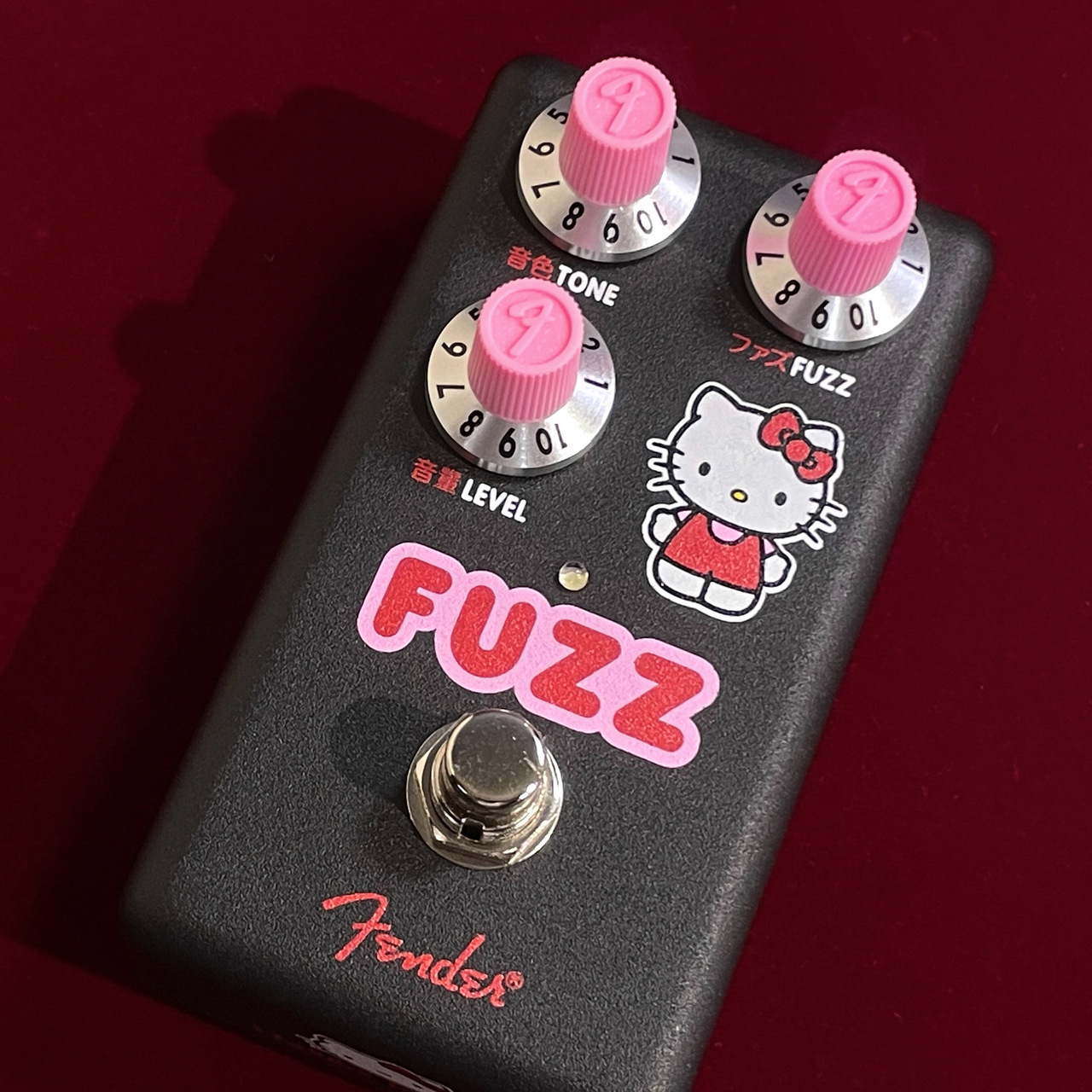 Fender Hello Kitty Fuzz Pedal Black 【数量限定モデル】（新品/送料無料）【楽器検索デジマート】