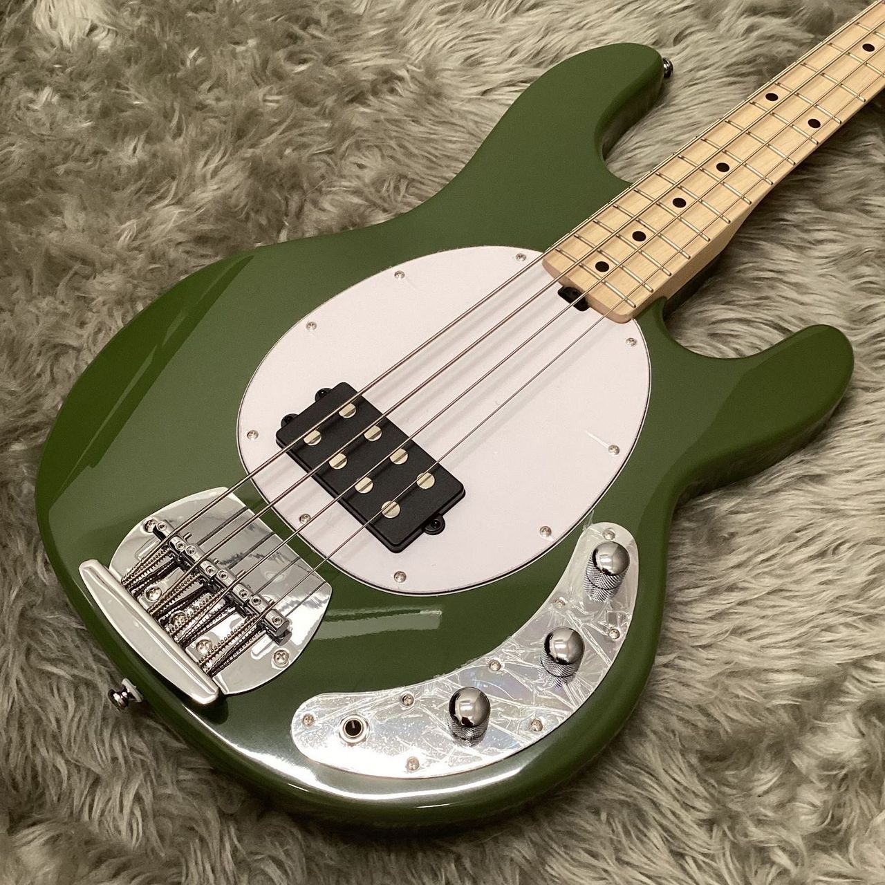 Sterling by MUSIC MAN 【現物画像】RAY4 Olive Gloss エレキベース 【島村楽器限定モデル】（新品/送料無料 ...