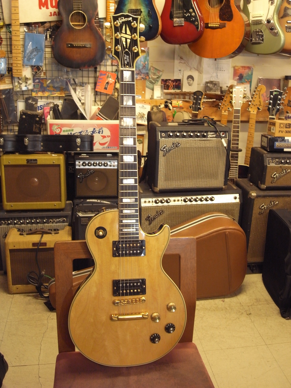 Gibson Custom Shop 1968 Les Paul Custom VOS Antique Natural (2017)（中古 ...