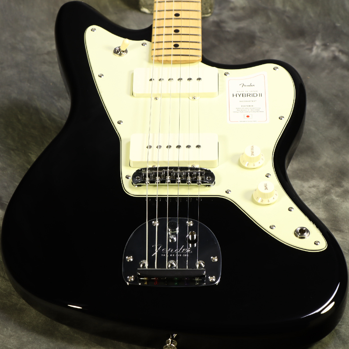 Fender Made in Japan Hybrid II Jazzmaster Maple Fingerboard Black ...