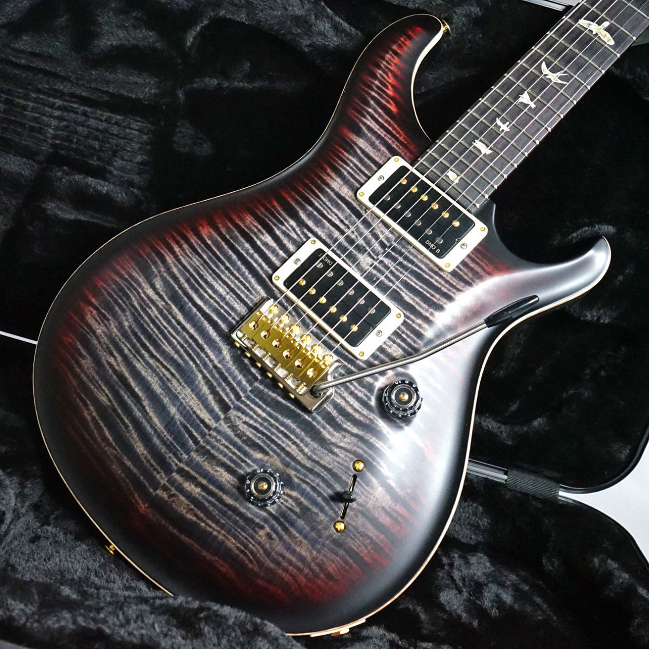 Paul Reed Smith(PRS) CUSTOM 24 10-Top Charcoal Tri-Color Burst/Satin ...