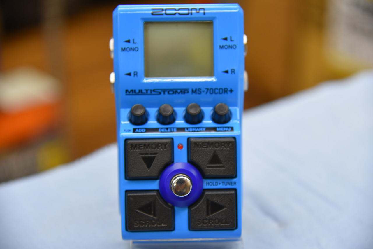 ZOOM MS-70CDR+ MultiStomp（中古）【楽器検索デジマート】