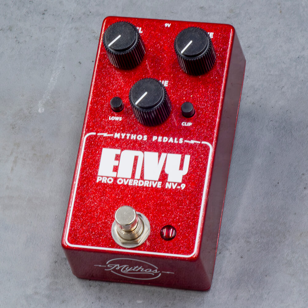 Mythos Pedals ENVY Red sparkle【即納可能】（新品特価/送料無料）【楽器検索デジマート】