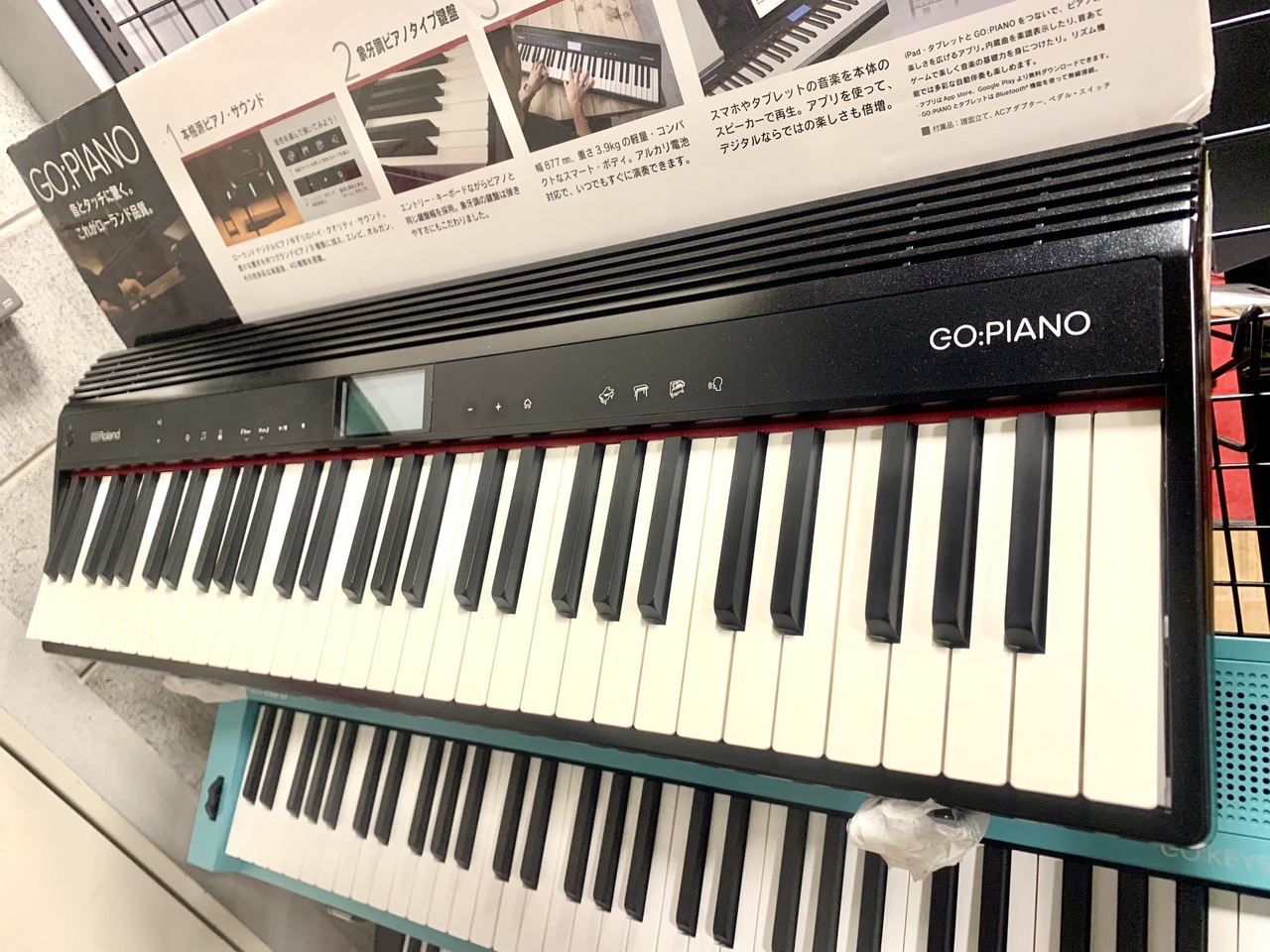 Roland GO:PIANO GO-61P ローランド キーボード ゴーピアノ 61鍵（B級特価）【楽器検索デジマート】
