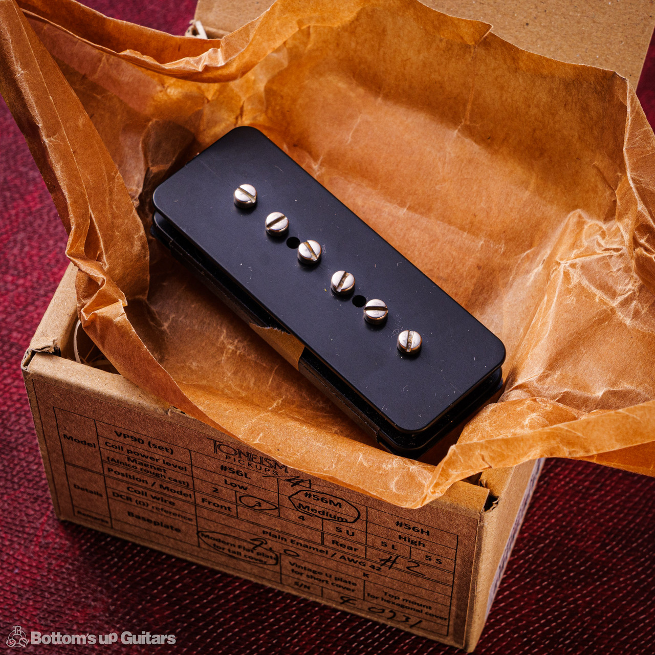 Toneism Pickups VP90#56M (MFP : Soapbar Type) 【フロント & リアセット】（新品/送料無料 ...