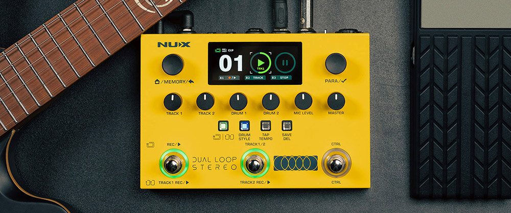 nu-x Dual Loop Stereo NU-X Dual Loop Stereo Pedal デュアルトラック・ループペダル ニュー ...