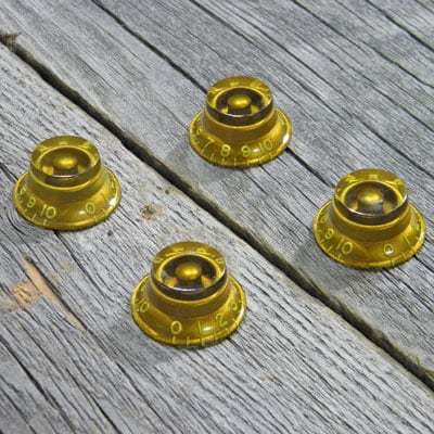 Montreux Montreux Top Hat knob set Gold (4) ver.2（8704）【池袋店】（新品）【楽器検索デジマート】