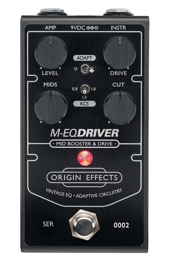 ORIGIN EFFECTS M-EQ DRIVER BLACK EDITION ブラックエディション ミッドブースター オーバーライブ【WEBSHOP】（新品/送料無料）【楽器検索デジマート】