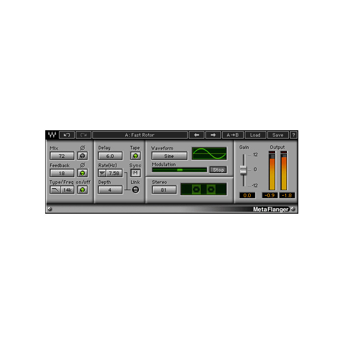 WAVES MetaFlanger 【代引き不可】（新品/送料無料）【楽器検索デジマート】