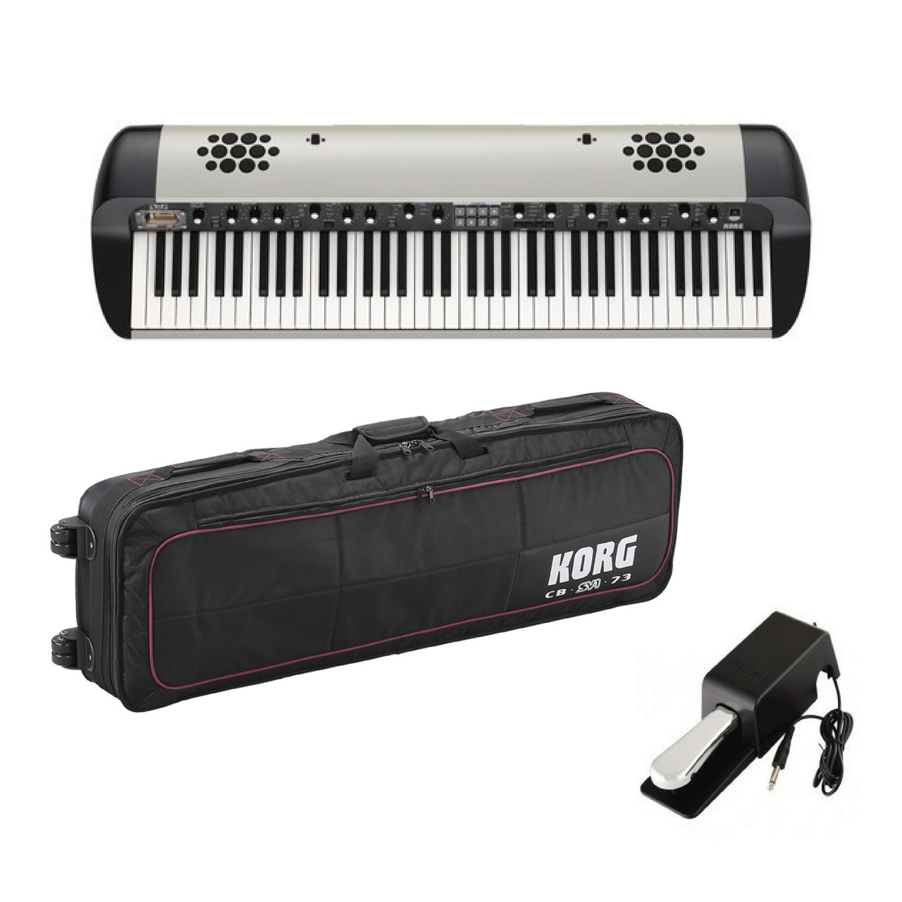 KORG SV2-73S (73key) + CB-SV1-73【ローン分割手数料0%(12回迄)】（新品特価/送料無料）【楽器検索デジマート】