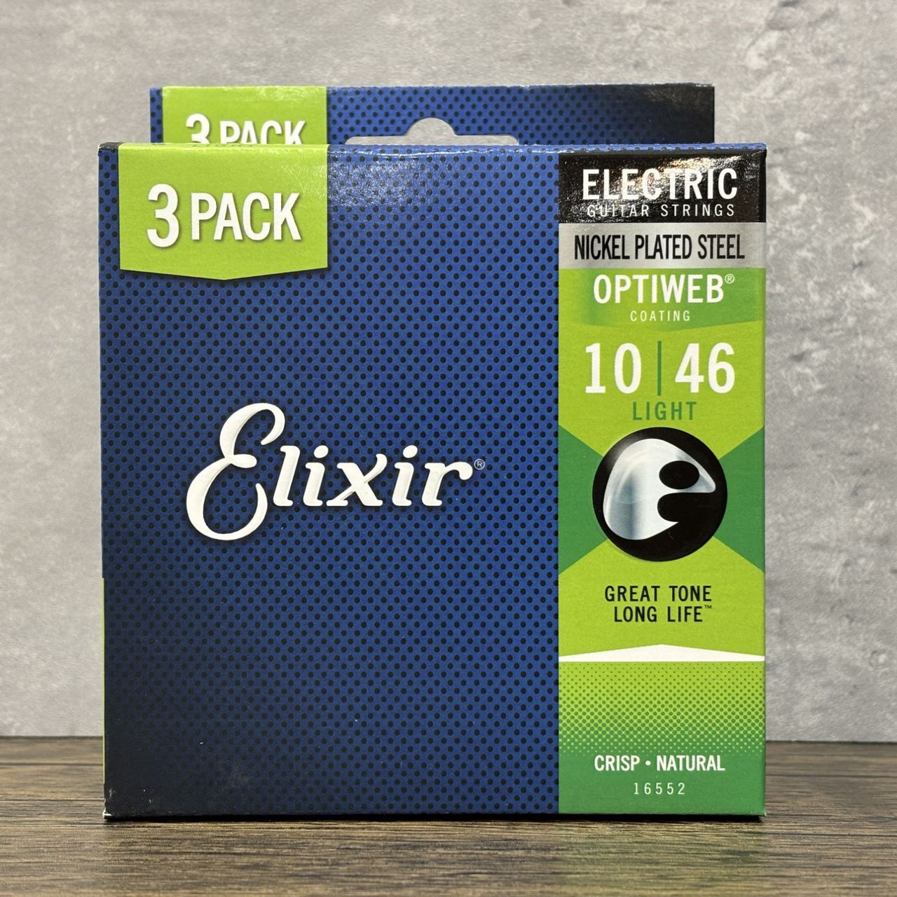 Elixir OPTIWEB Light (.010-.046) 3セットボーナスパック エレキギター弦 19052（新品）【楽器検索デジマート】