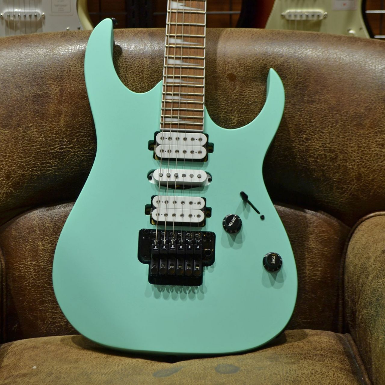 Ibanez RG470DX SFM Sea Foarm Green Matte エレキギター 初心者 人気カラーStandard RG（新品 ...