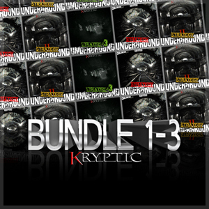 KRYPTIC SAMPLES UNDERGROUND STRATEGY BUNDLE (VOLS 1-3)（新品/送料無料）【楽器検索デジマート】