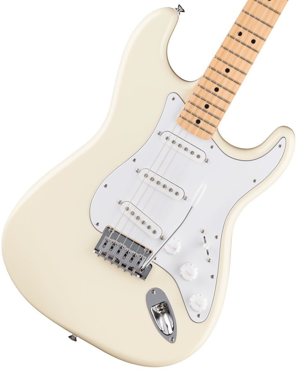 Fender Standard Stratocaster Maple Fingerboard White Pickguard Olympic ...